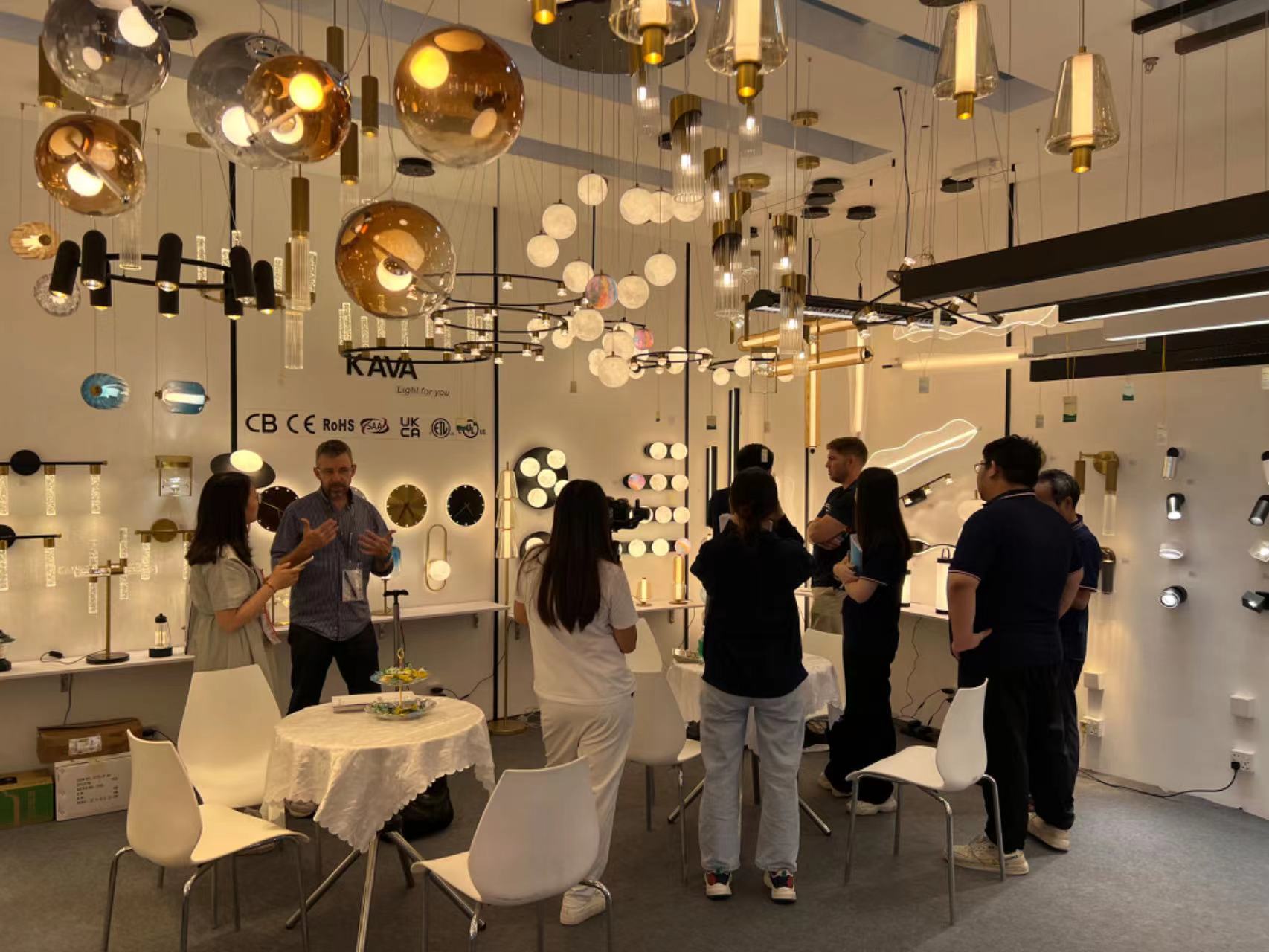 News - KAVA Lighting, the Most Stunning Lamps, Dominates the Guangzhou ...